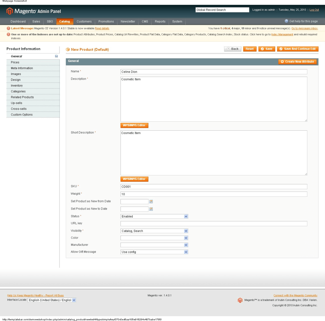 Adding, Deleting and Managing Products in Magento - Seeromega