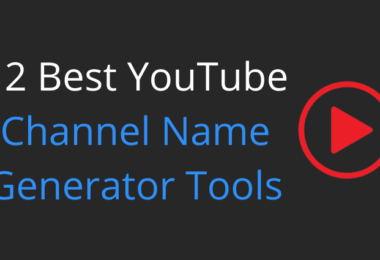 12+ Best YouTube Channel Name Generator Online Tools - Seeromega
