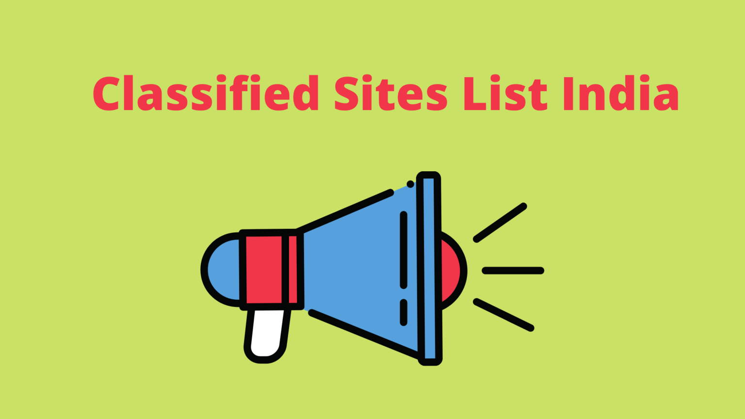1500+ Free Classified Sites List in India - Seeromega