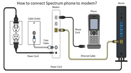 How Do I Connect A Spectrum Phone To A Modem? - Seeromega